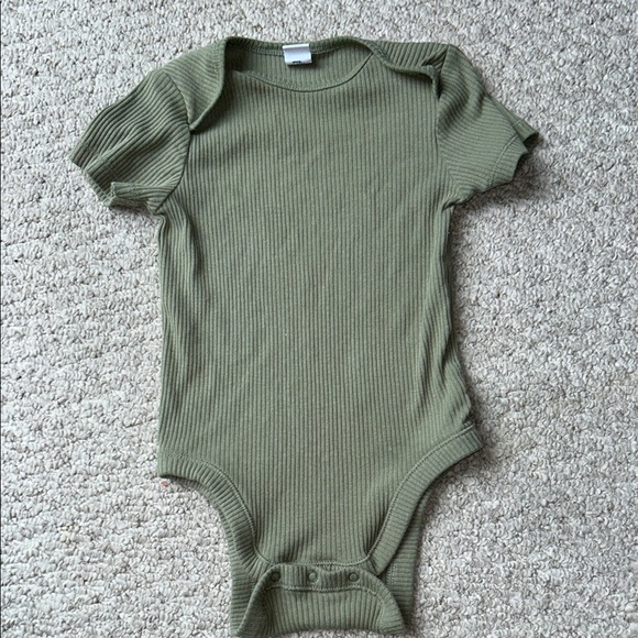 Old Navy | One Pieces | Olive Green Ribbed Kids One Piece | Poshmark